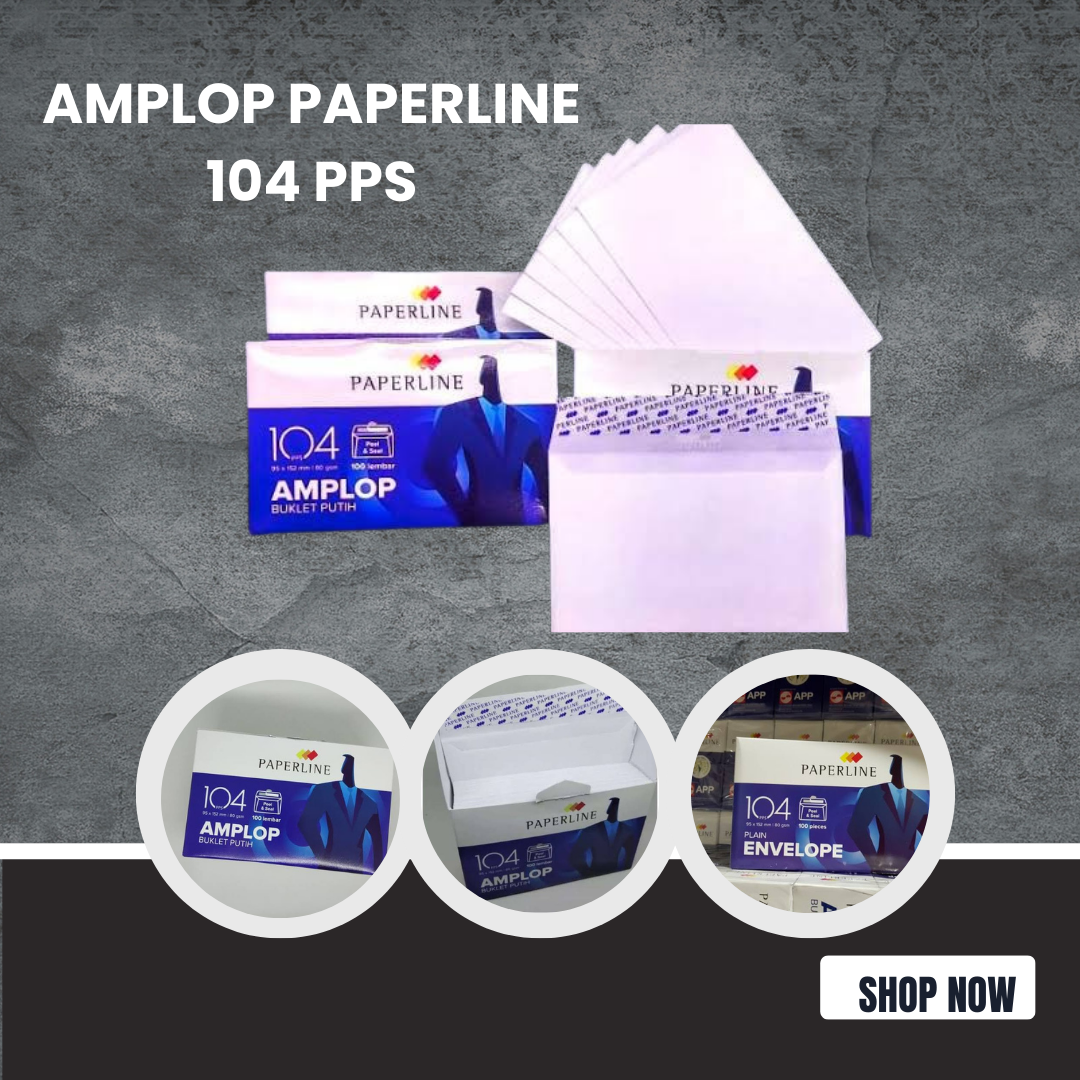 AMPLOP PAPERLINE 104 PPS – CV. Best Hope Solution